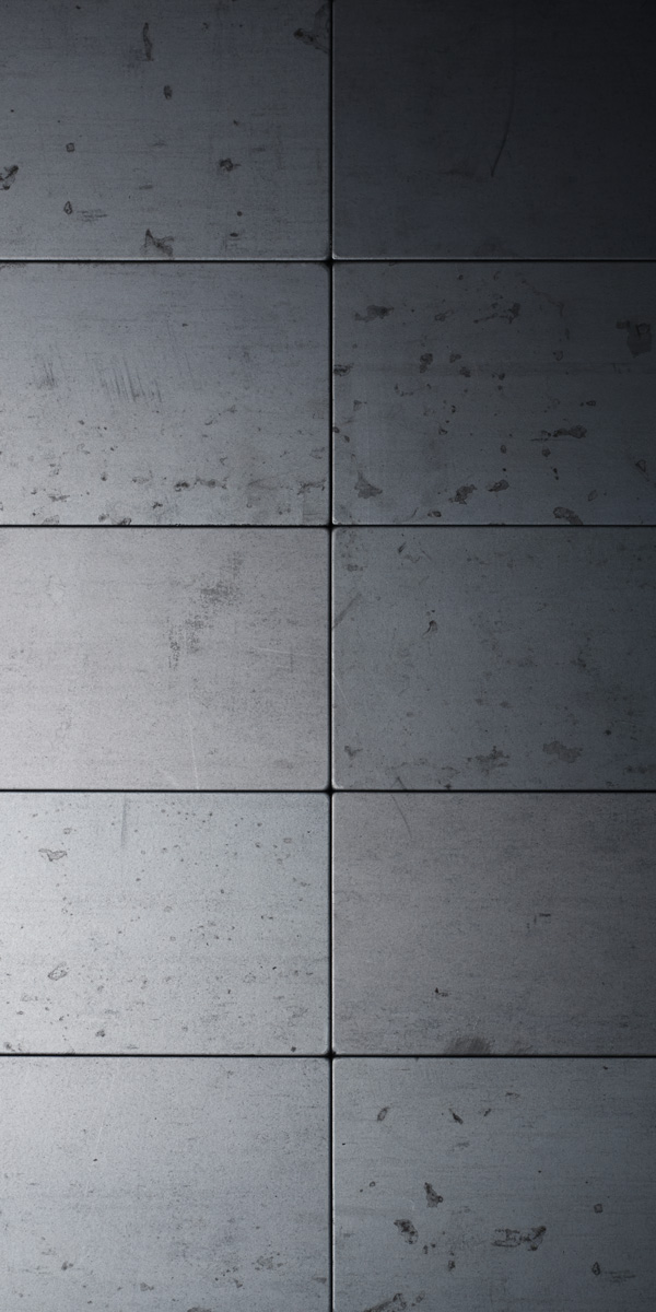 Raw steel mosaic – ALLOY