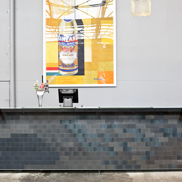 Raw steel mosaic - ALLOY